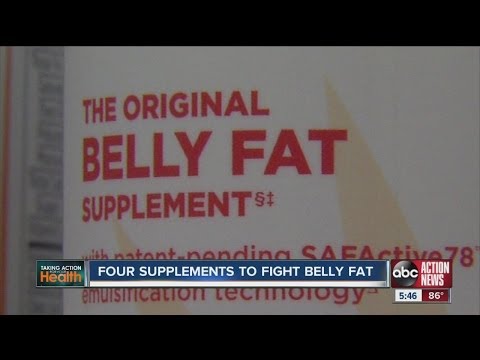 Four supplements to fight belly fat