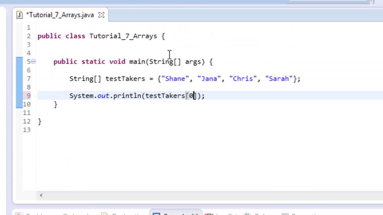 Beginner Java Tutorial #7: Arrays in Java