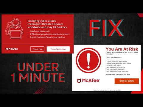 [100% WORKING] How to STOP McAfee Popups on Windows or Mac