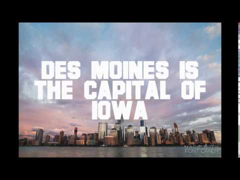 What is the capital of Iowa?