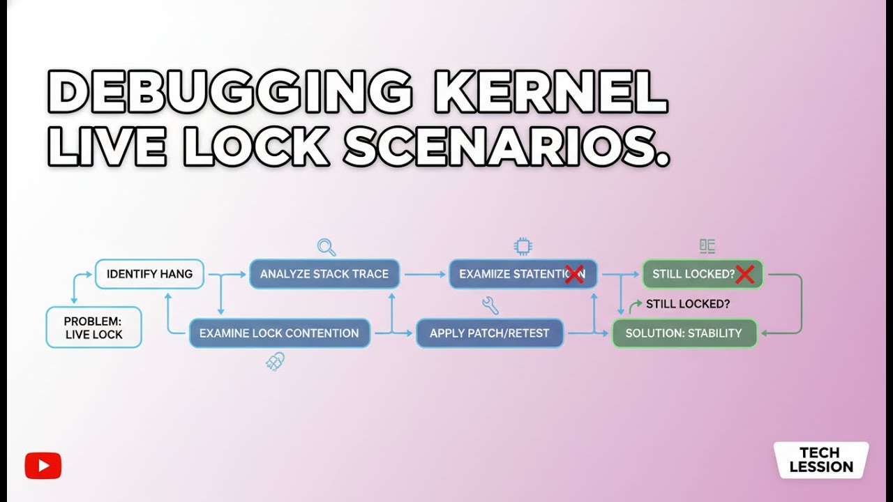How to Debug Kernel Live Locks | Linux Kernel Debugging & System Hang Analysis