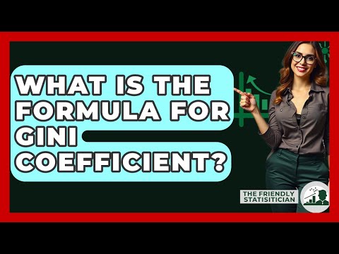What Is The Formula For Gini Coefficient? - The Friendly Statistician