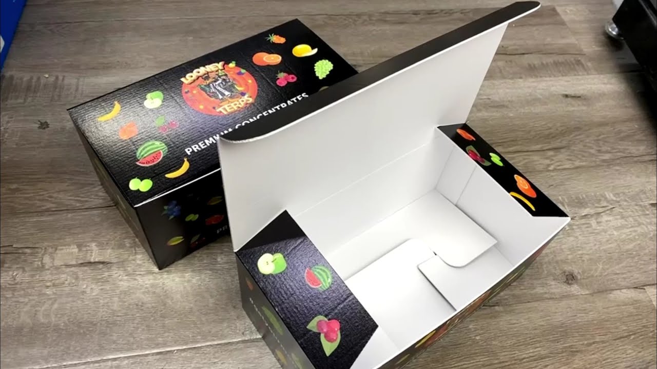 How to make corrugated master boxes