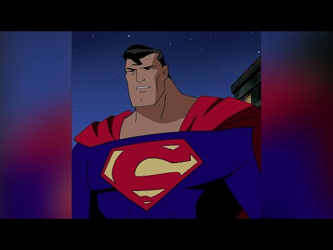 Superman (DCAU) Powers and Fight Scenes - Justice League Season 1