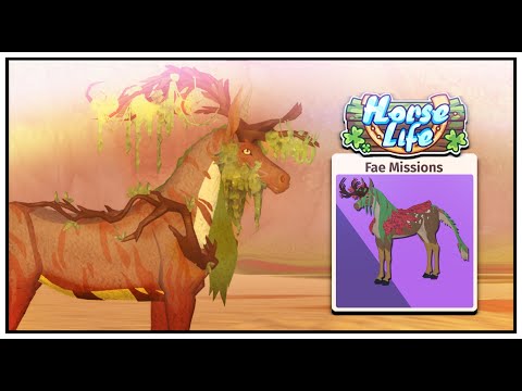 [Roblox : Horse Life] Completing The New Fae Journey Quest In 2 Hours! Catching & Breeding!