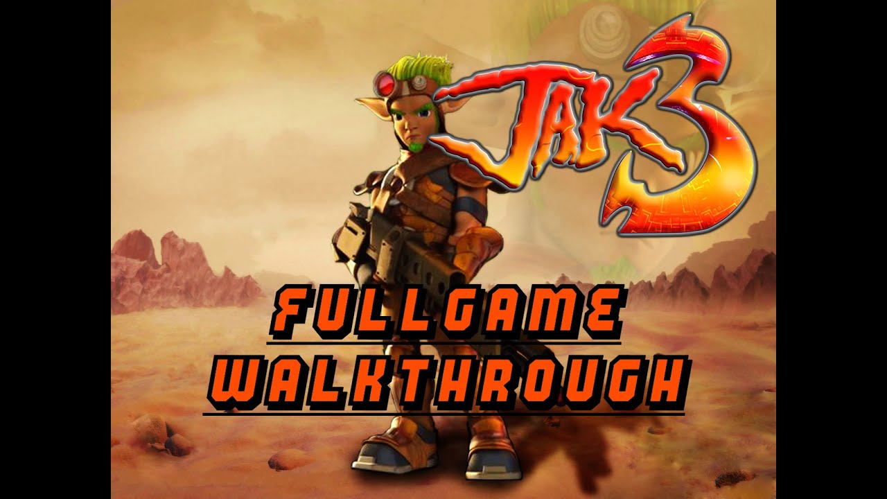 Jak 3 - Walkthrough - Full Game - 1080p60fps No Commentary