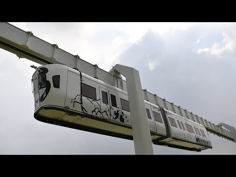 World’s First Sustainable Sky Train Looks Like a Flying Panda, Has ...