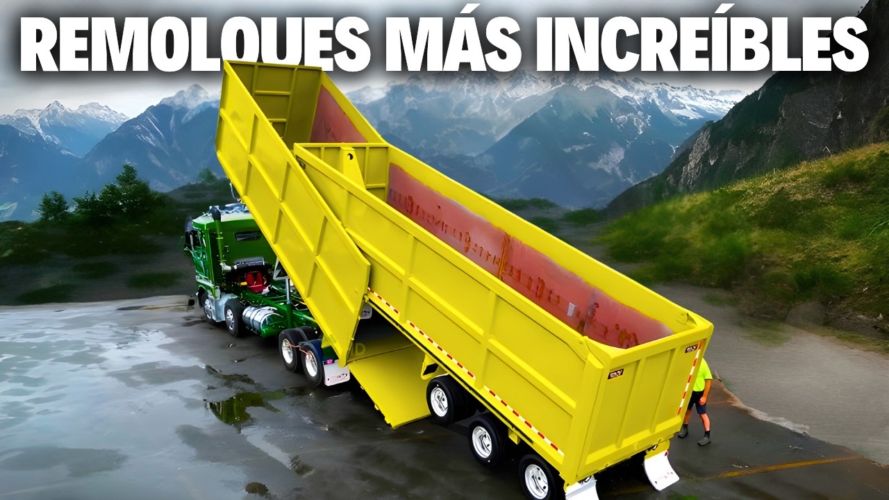 5 Increíbles Remolques Para Camiones Que Tienes Que Ver