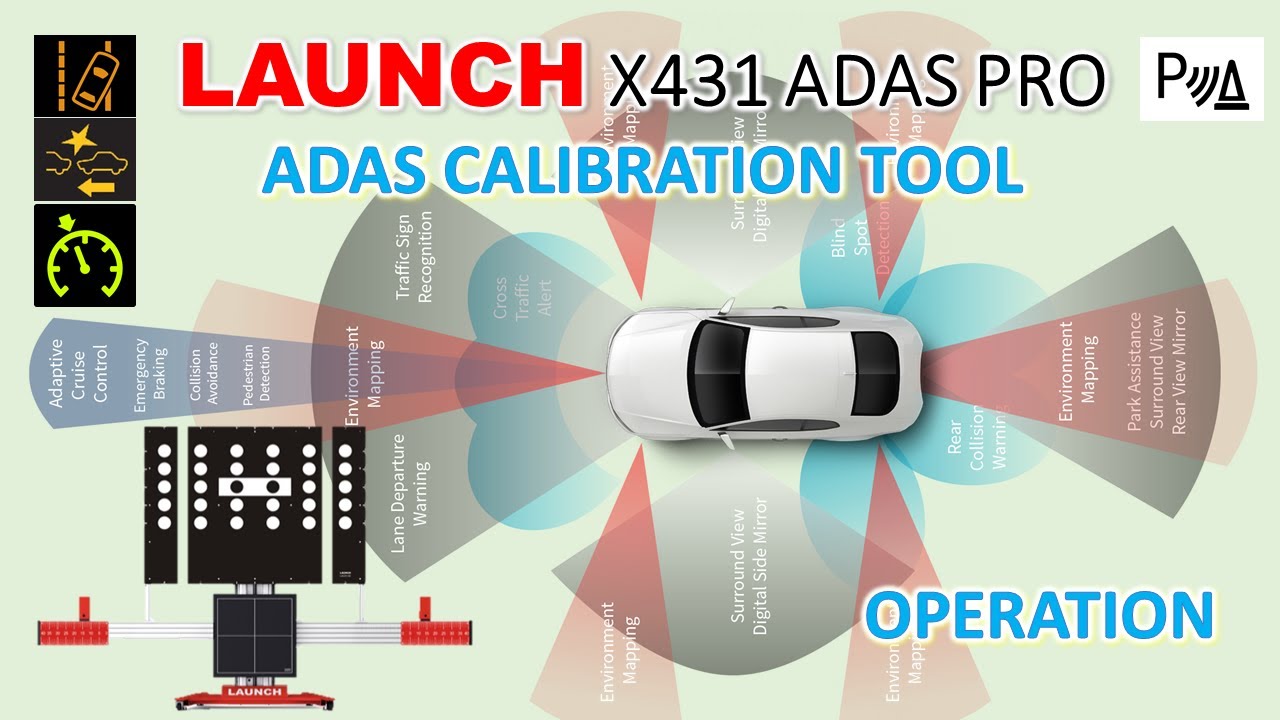 LAUNCH X431 ADAS PRO - OPERATION
