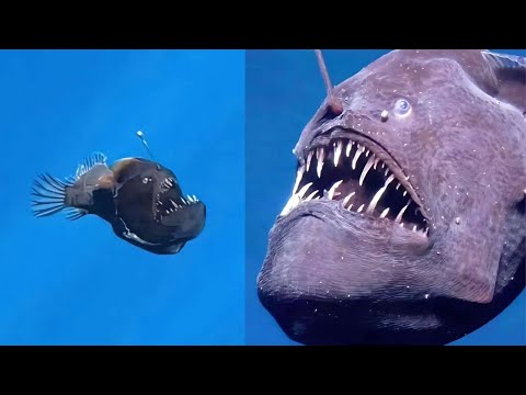 Ultra Rare "Black Sea devil" Anglerfish Spotted At Ocean Surface