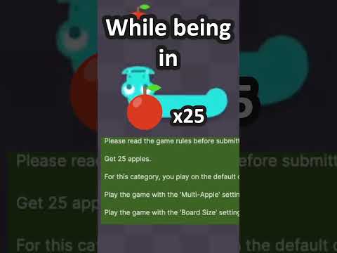 I HAD THE WORLD RECORD IN GOOGLE SNAKE! #gaming #speedrun #worldrecord