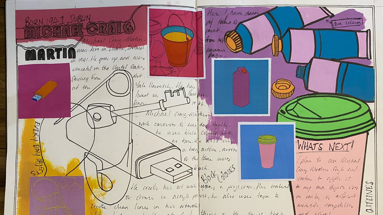 Top tips for  [ARTIST RESEARCH PAGES] create amazing *art sketchbooks* PART 3