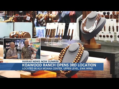 KoaWood Ranch opens 3rd location at Ala Moana Center with important mission