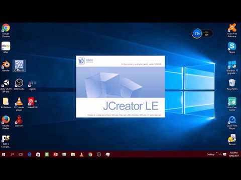 How to Install JDK and JCREATOR LE