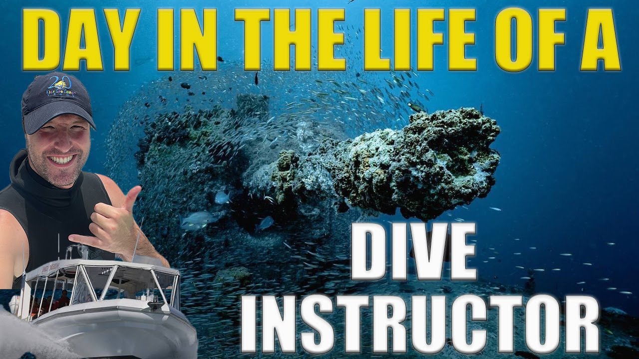 Day In The Life Of A SCUBA DIVE INSTRUCTOR