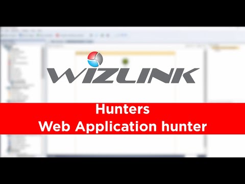 Wizlink tutorial – what “Web Application Hunter” is and how to use this functionality?