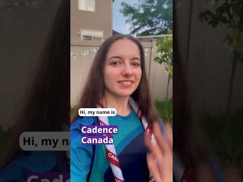 Journey to the Jamboree: Meet Cadence, a Scout from Canada! 🇨🇦 #ScoutJamboree #WorldScouting