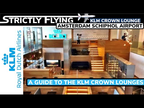 KLM CROWN LOUNGE I A guide to the lounges at Schiphol Airport