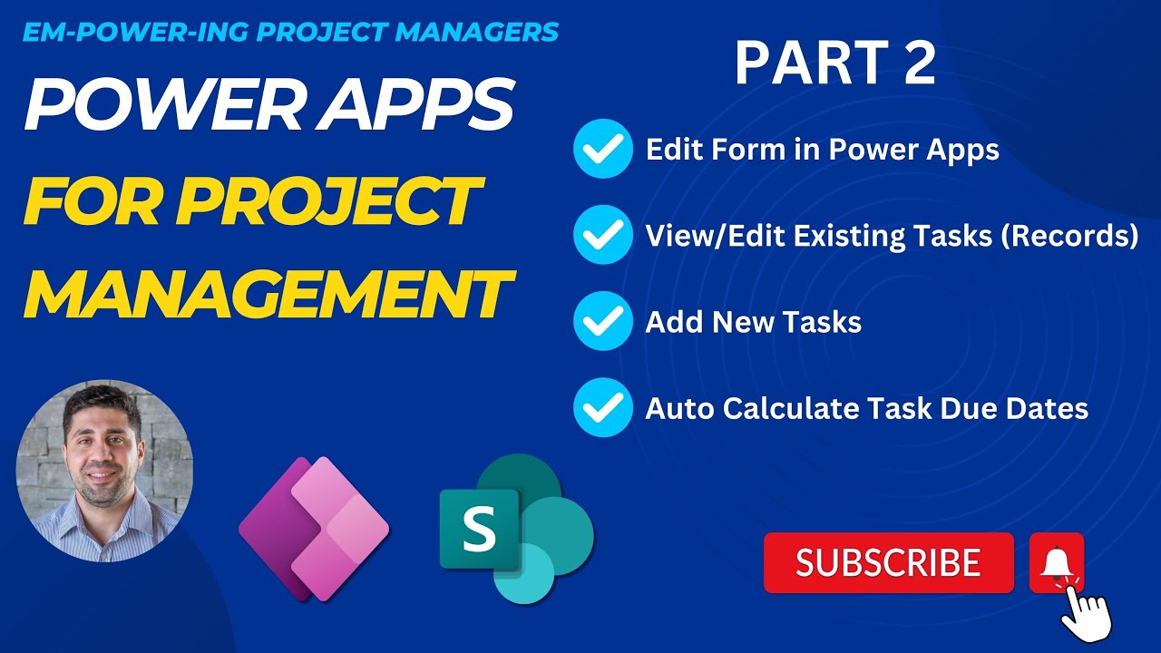 Optimize Projects: Power Apps Edit Forms Guide | Part 2