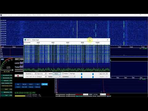 HDSDR Decoding FT8 With WSJT-X And Grid Tracker On Windows