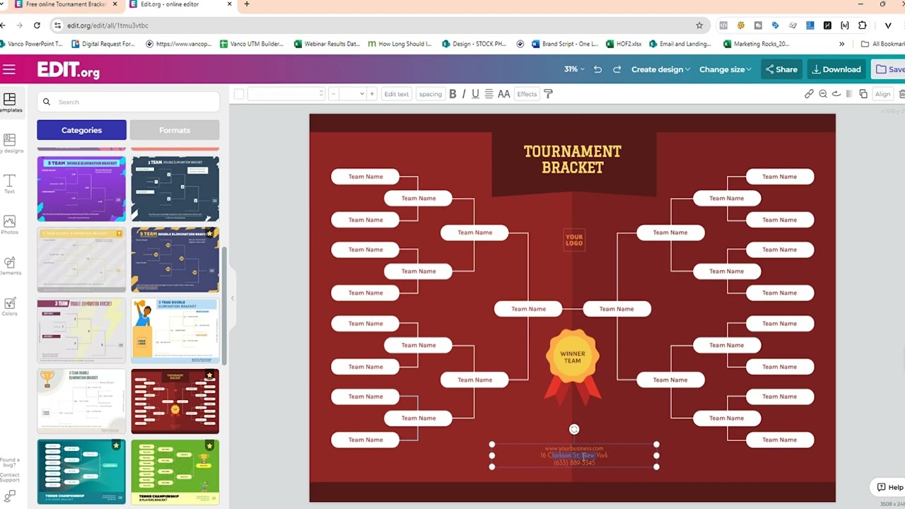 How to Create a Free K-12 Sports Tournament Bracket in Minutes