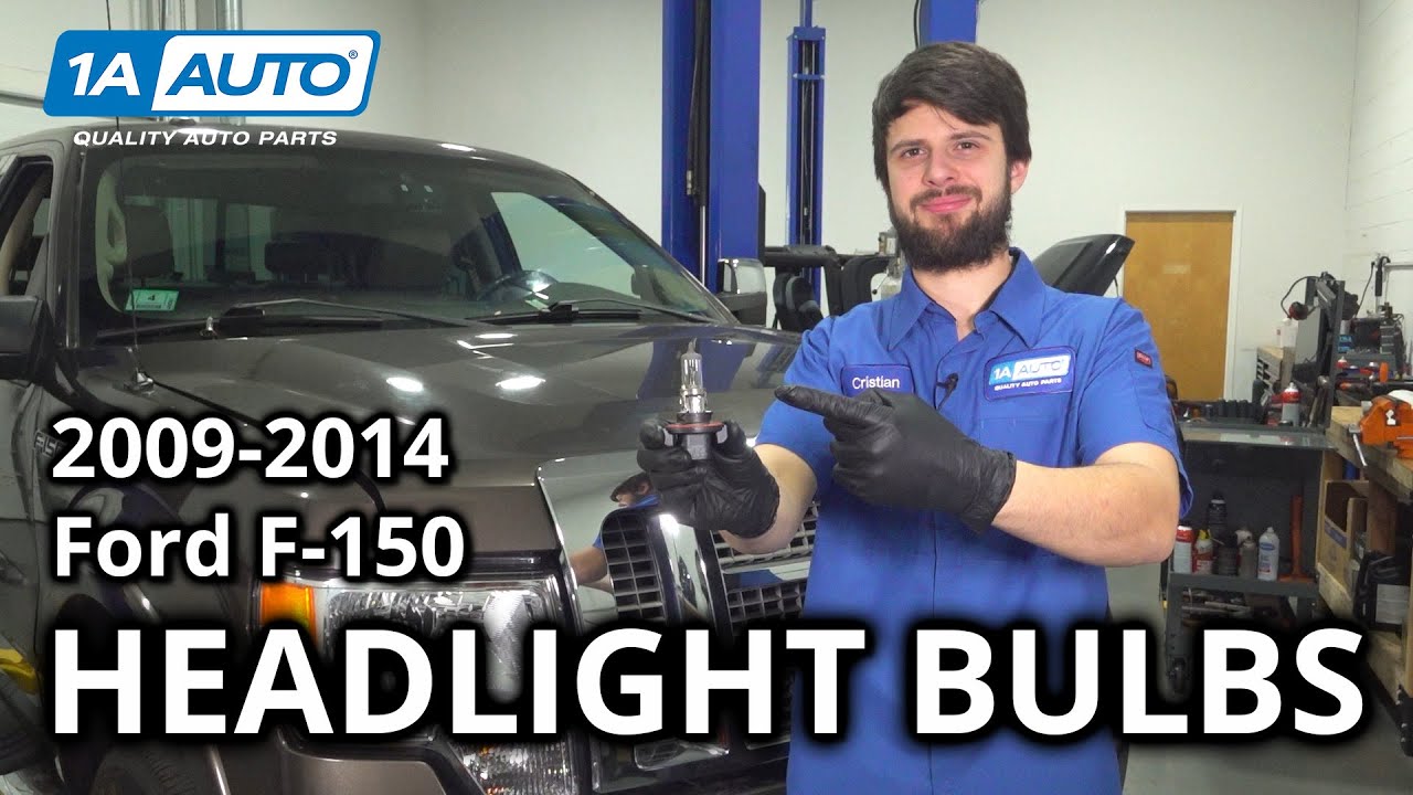 How to Replace Headlight Bulbs 2009-2014 Ford F-150
