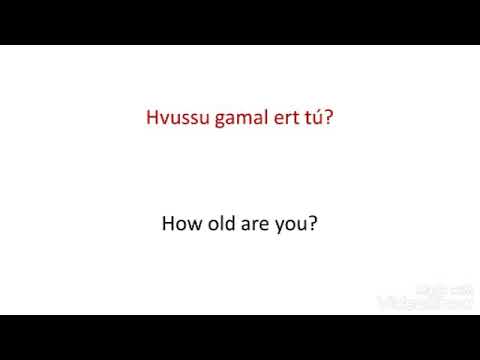 Learn Faroese with Bergur - 30 sentences part 3/7