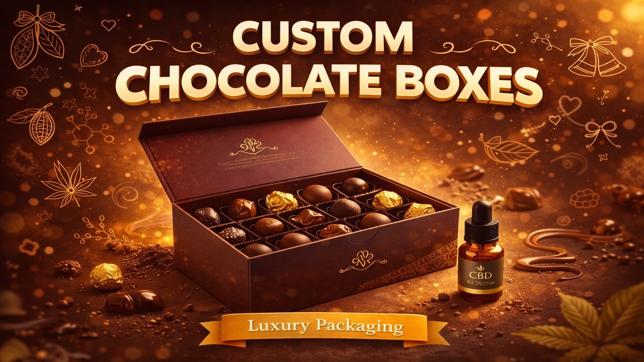 Custom Chocolate Boxes – Luxury Chocolate Packaging for Every Occasion | Apexio Packaging