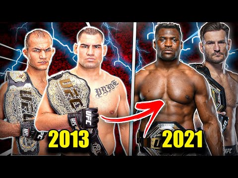 UFC Rankings Then and Now Heavyweight Edition