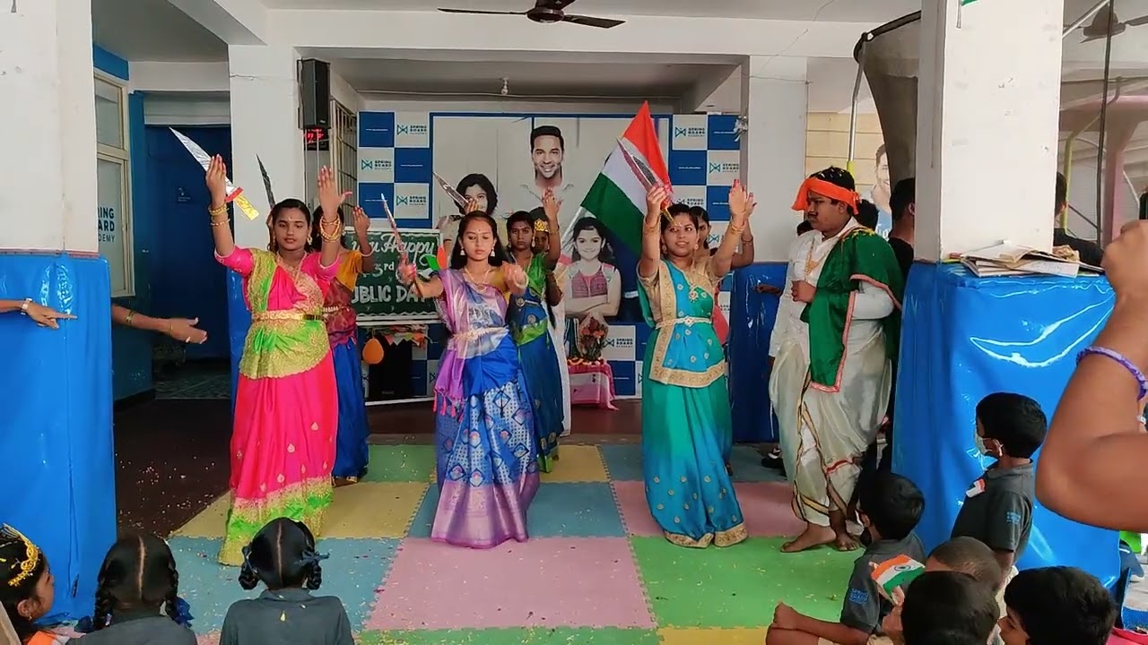 73Rd Republic day in Spring Board Academy Tanuku school