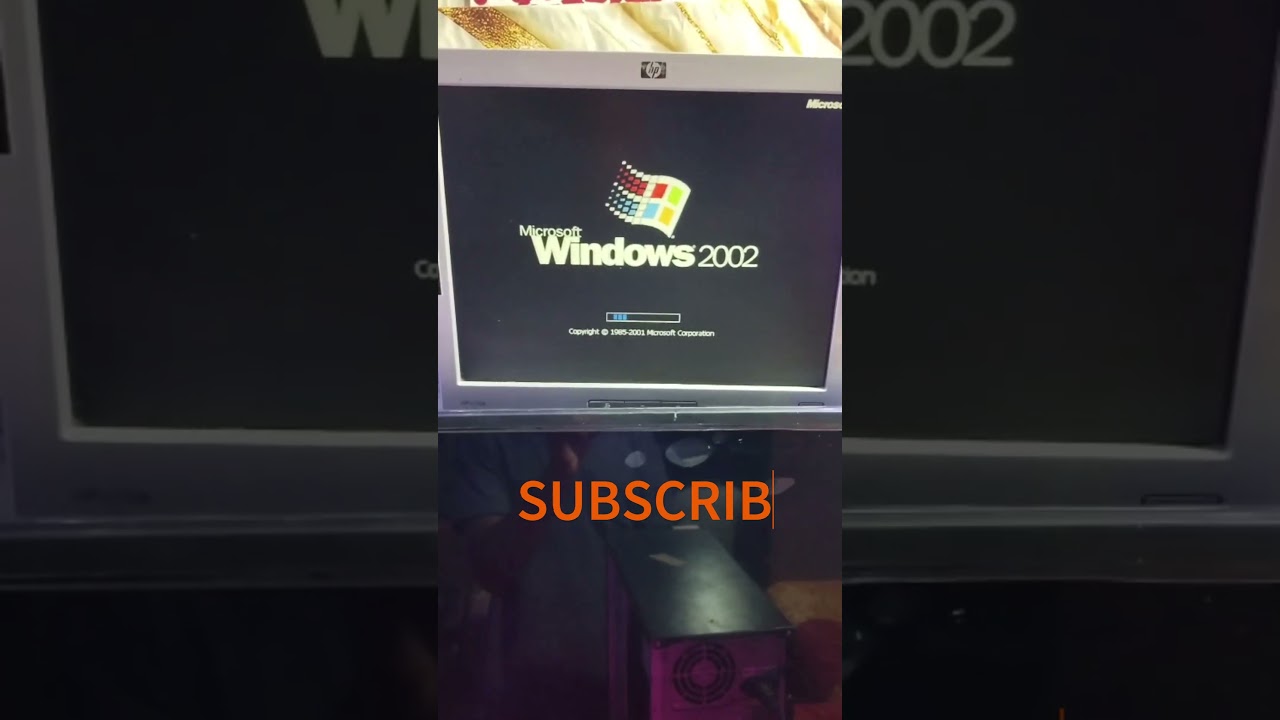 Retro Win 2002 PC Booted After 19 Years – Alive Again BUT #techretro