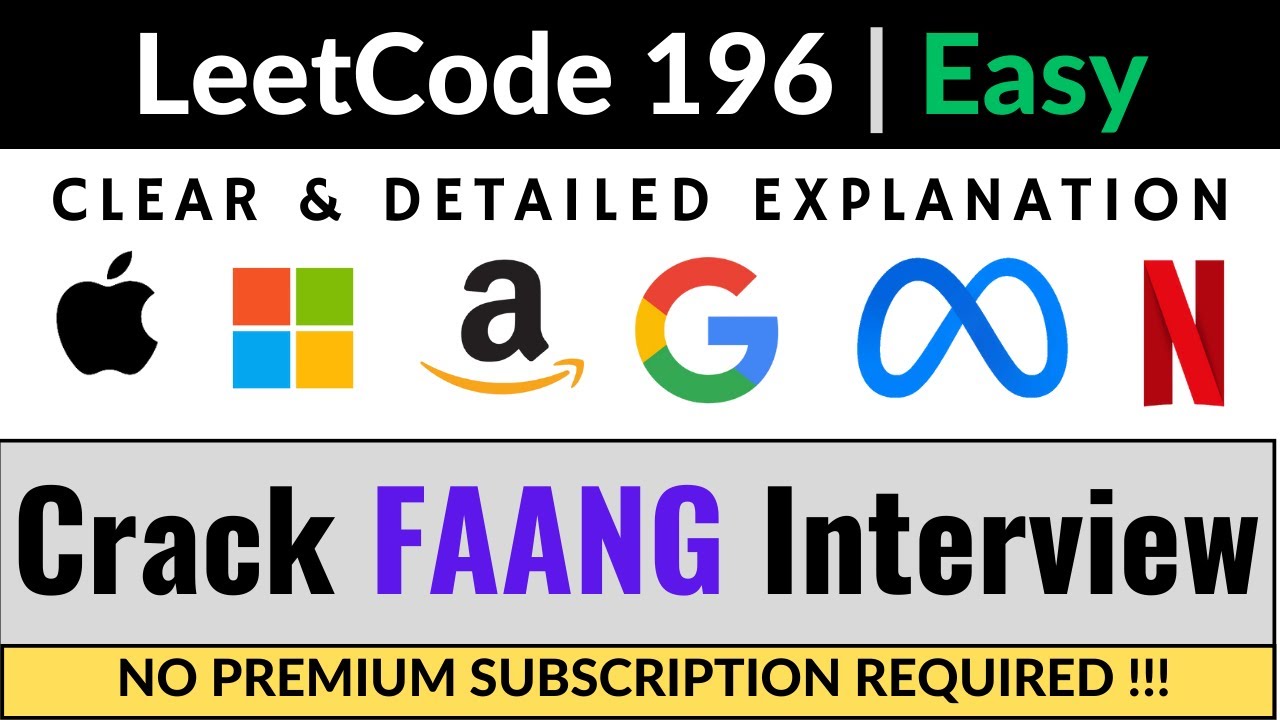 Leetcode 196 - Delete Duplicate Emails - Python Solution | FAANG Interviews