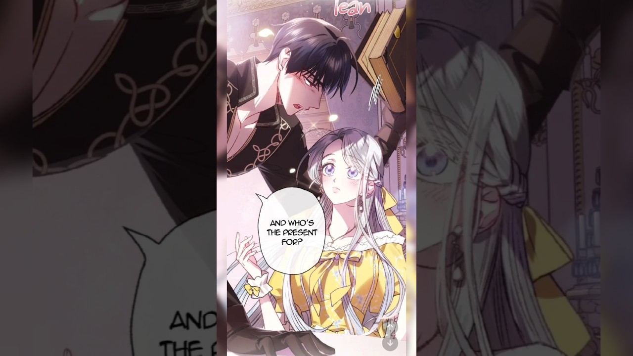 He got jealous of her father 🤣😂 manhwa :- Father, I don't want this marriage ✌🏻✨ #manhwa #manhwaedit