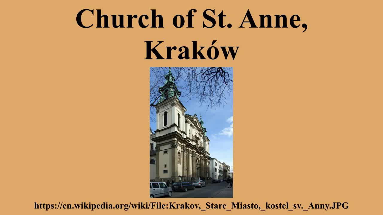 Church of St. Anne, Kraków