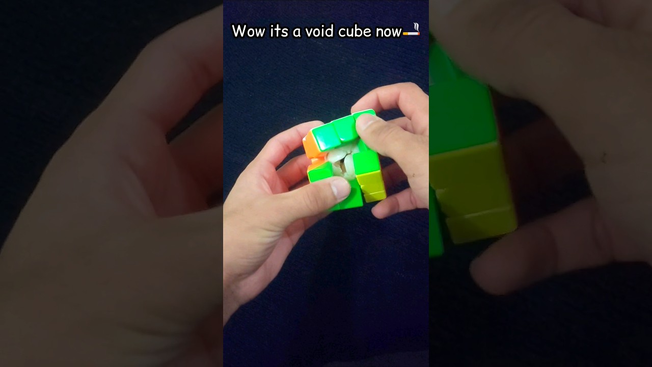 I made a void cube ☠️