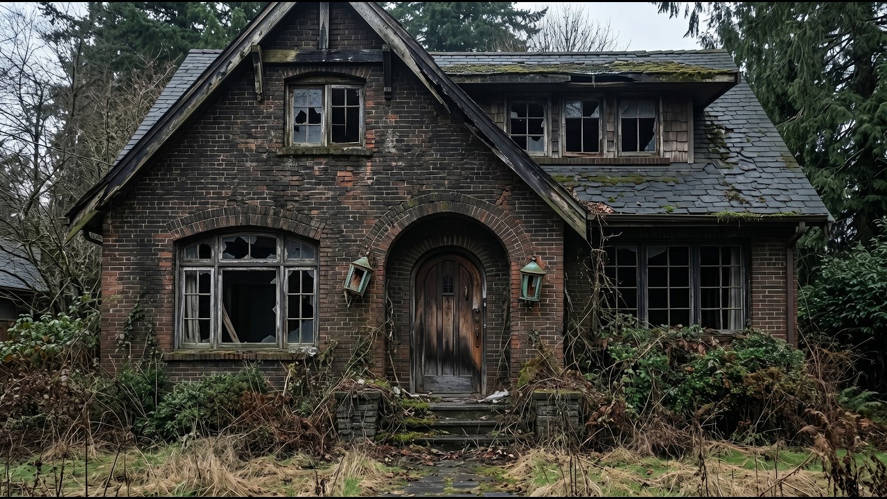 Forgotten Tudor Brick Cottage Rebuilt Into a Stunning Dream Home With Premium Epoxy Floors