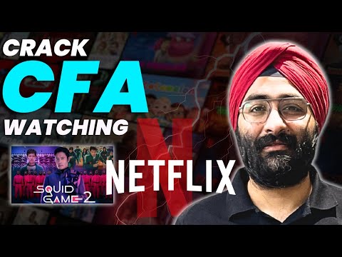 Right way to Crack CFA in 2025 through NETFLIX Case-study @thewallstreetschool