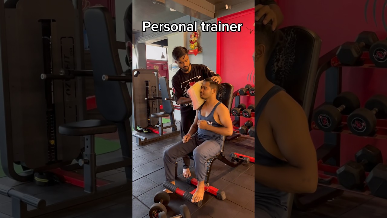 Personal trainer 🤣 #shorts #bodybuilding