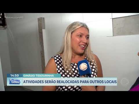 Ginásio Tesourinha: atividades serão realocadas para outros locais