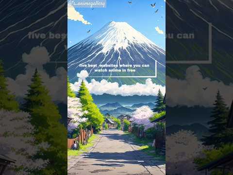 top 5 best website to watch anime in free ||#anime #freeanime #websites ||Al's_animegallery