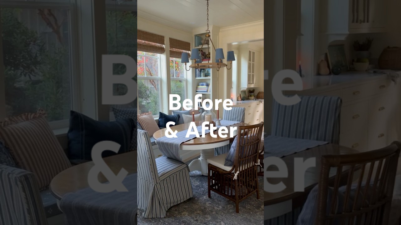 Our coastal cottage - See details on theinspiredroom.net #beforeandafter #remodel #nancymeyers