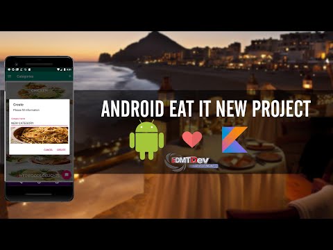 Learn Android Development Tutorial New Eat It part 97 Server App Create Category - Mind Luster