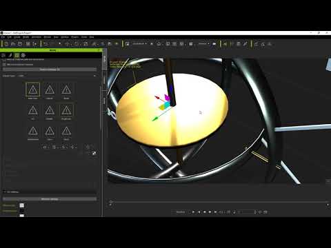 Free iClone Props | iClone iProps for Education | Gyroscope - Physics 3D model for iClone
