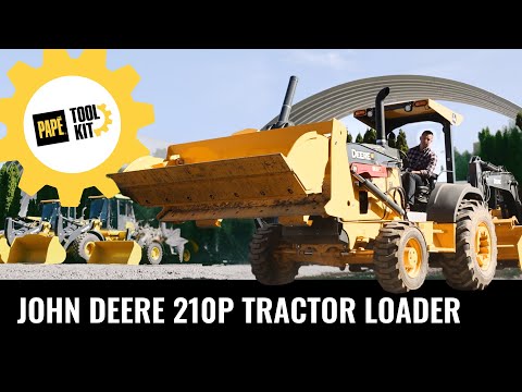 John Deere 210P Tractor Loader