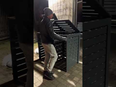 Garbage can | diy #woodworking #carpentry #diy #outdoor #garbage #home #fany #boxes #music #youtub