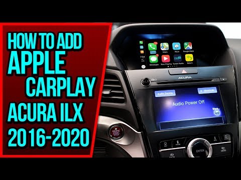 Apple CarPlay Acura ILX - How To Add Apple CarPlay Acura ILX 2016-2020 NavTool Video Interface