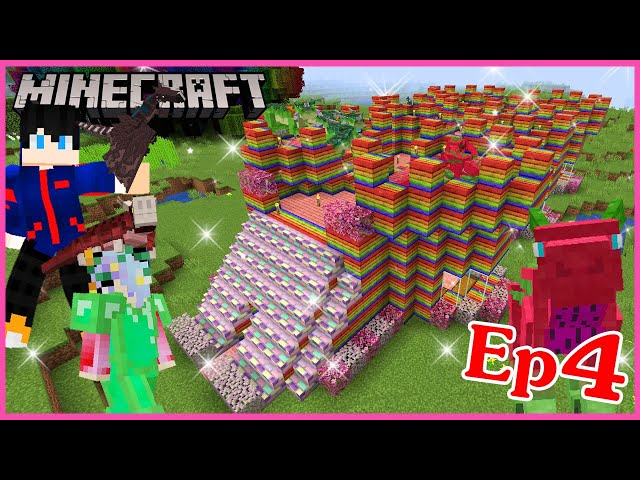 Minecraft Ep.4 มายคราฟเอาชีวิตรอดอยู่ในโลกมังกรจับมังกรมาเลี้ยง ...