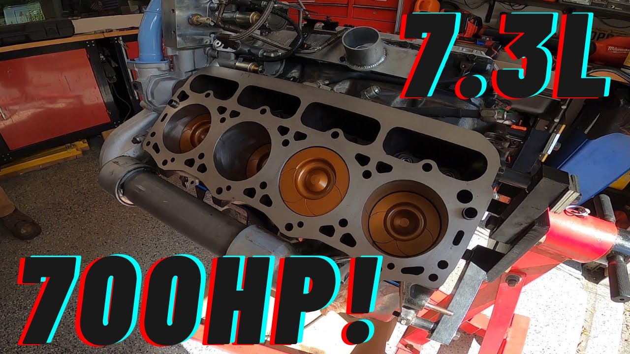 700hp 7.3L Powerstroke build is almost complete!