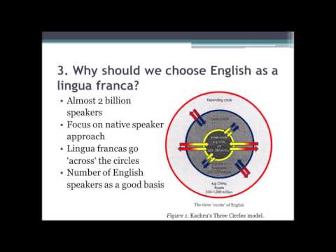 Teaching English as a lingua franca?