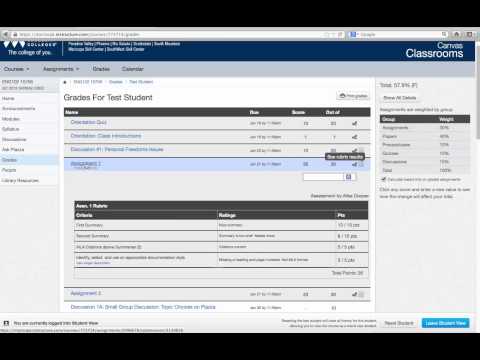 Checking Grades & Feedback in Canvas